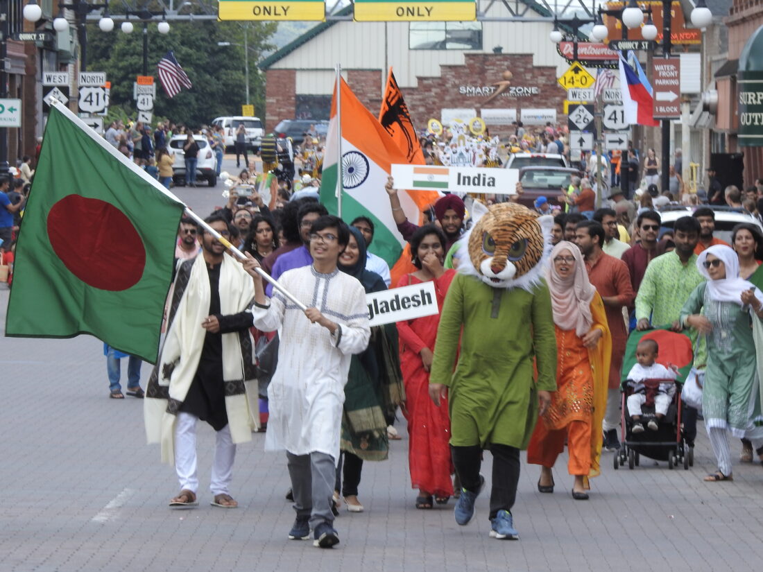 Return to tradition; 45 countries represented in Parade of Nations ...